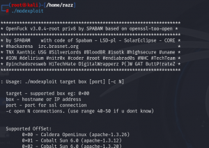 Kioptrix Level – 1 Walkthrough | Vulnhub - Razz Security Blog